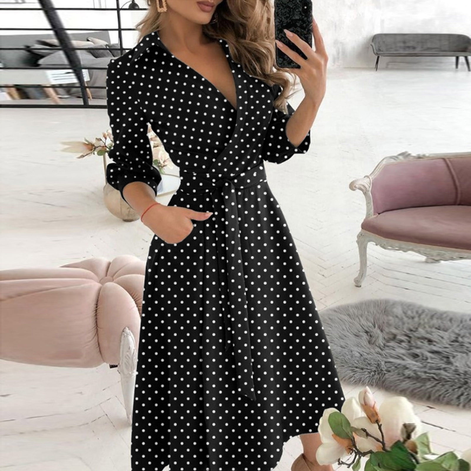 Graduation Dress Plus Size Womens Skirts Spring Wedding Guest Dress ...