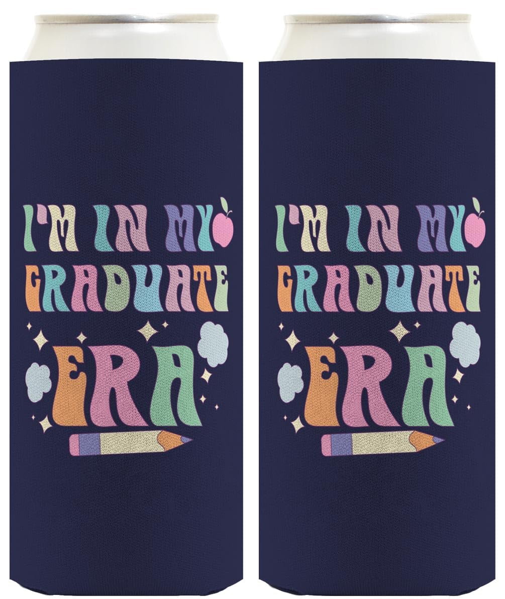 Graduation Drink Cooler Class of 2026 I'm In My Graduate Era 2-Pack ...