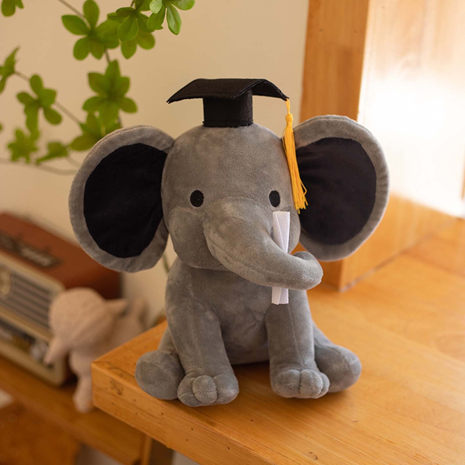 Graduation Elephant Stuffed Animal 2025,Graduation Plush Gifts for ...