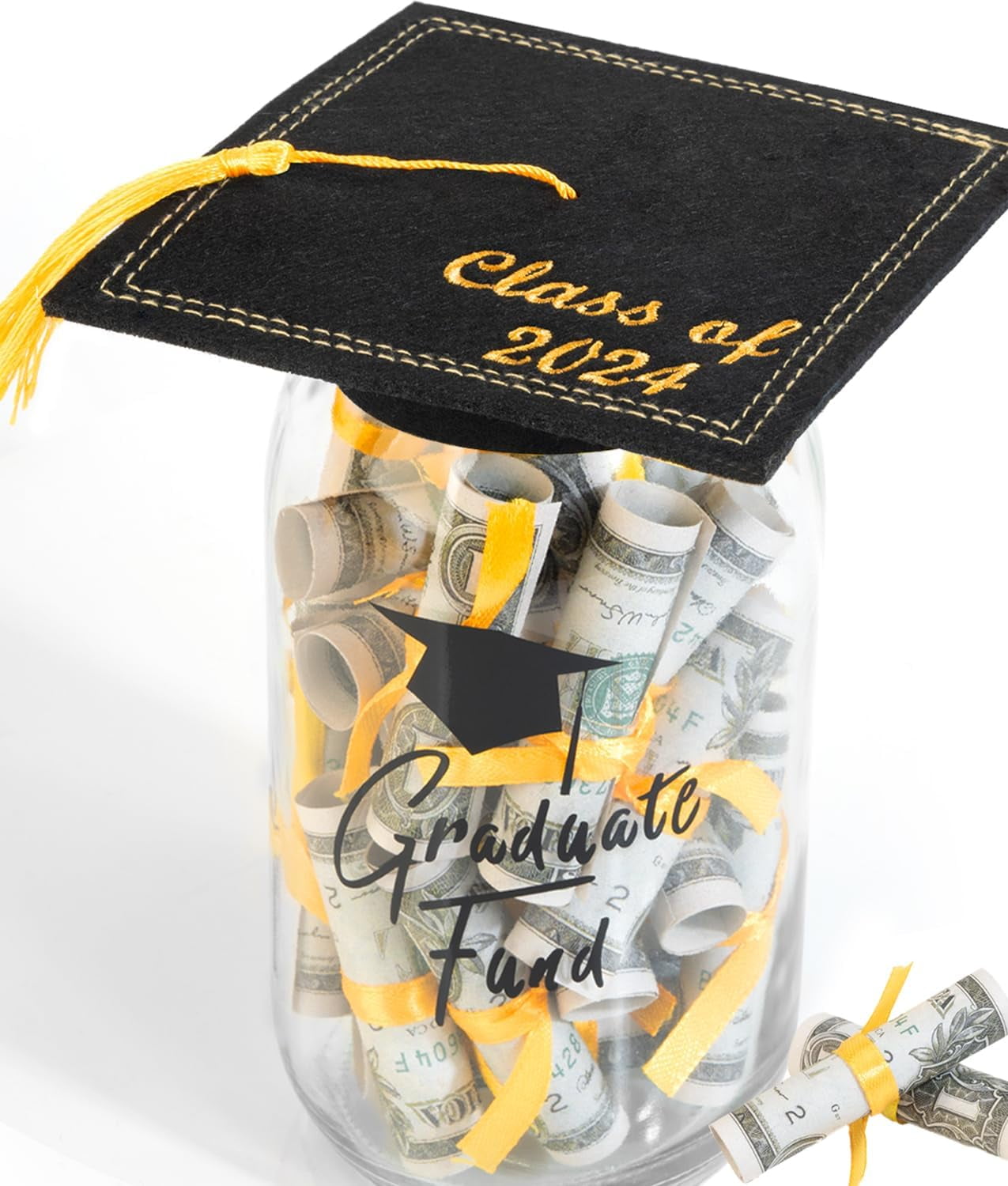 Graduation Essentials DIY Mason Jar Centerpiece - Walmart.com