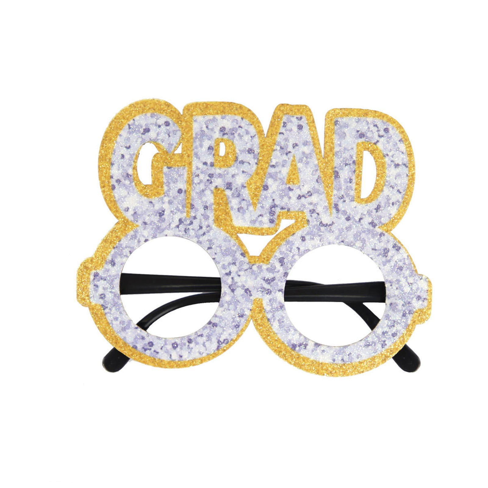 Graduation Eyeglasses 2025, 4" Photo Props, Sequin Fancys Grad ...