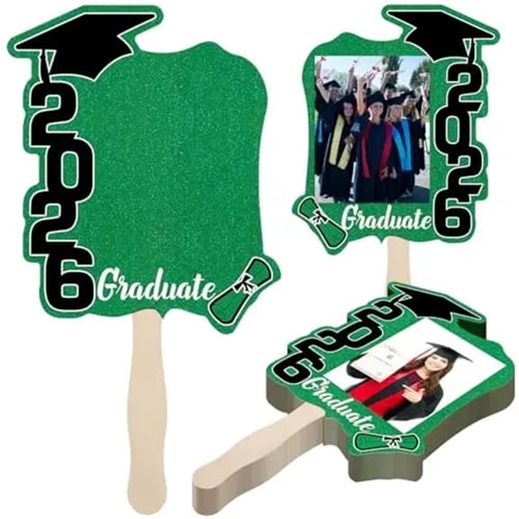 Graduation Face Fans