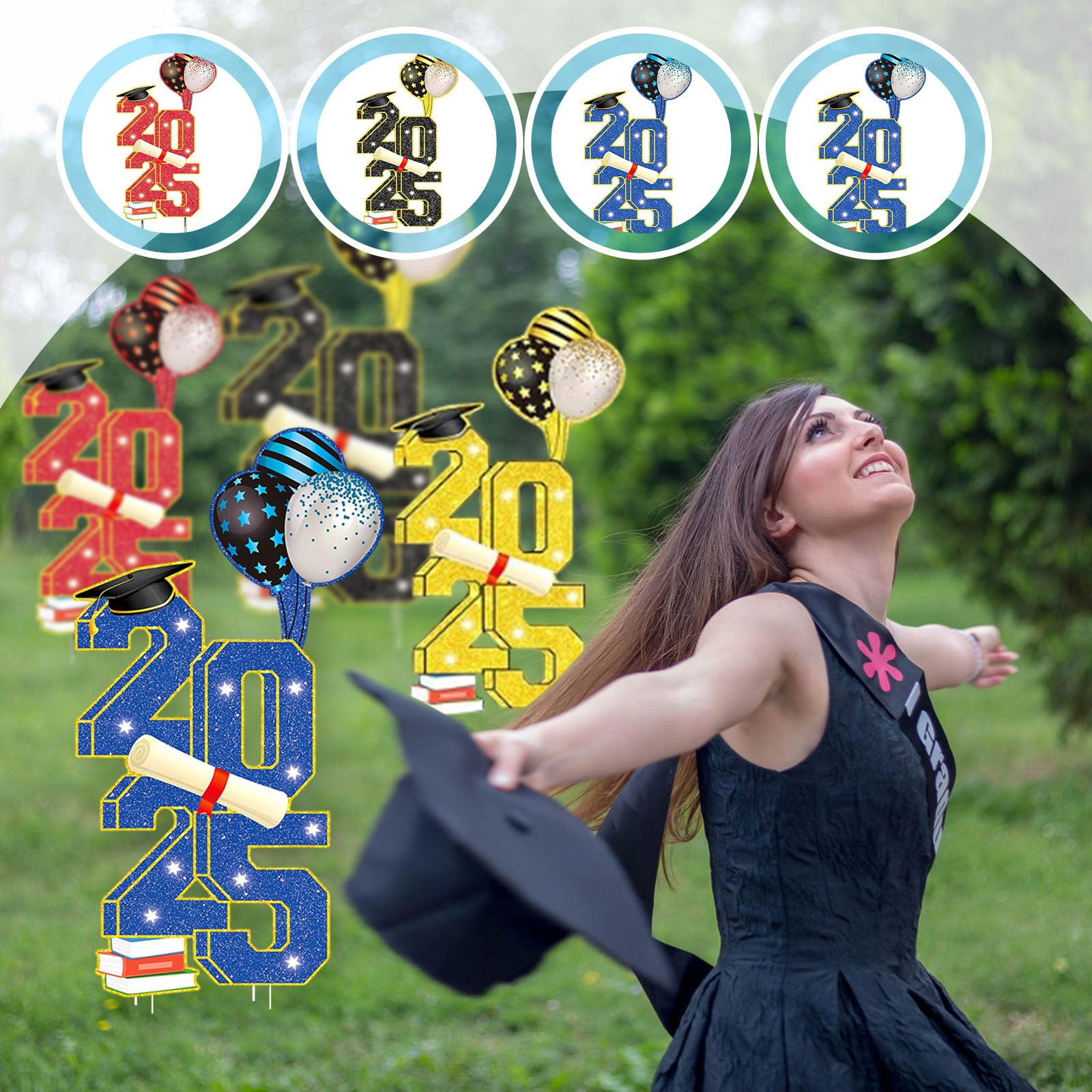 Graduation Garden Decorations Graduation Yard Signs Decoration 2025 ...