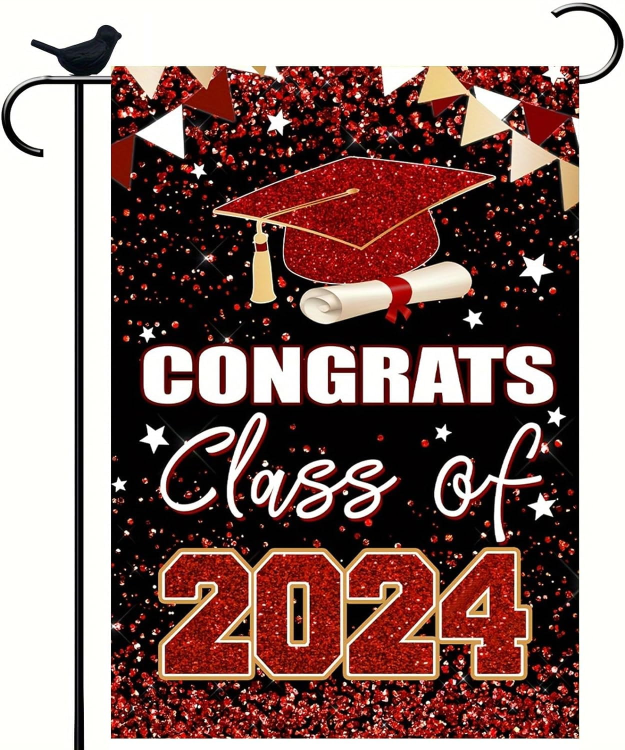 Graduation Garden Flag 12 x 18 inch Double Sided Outside decorations ...