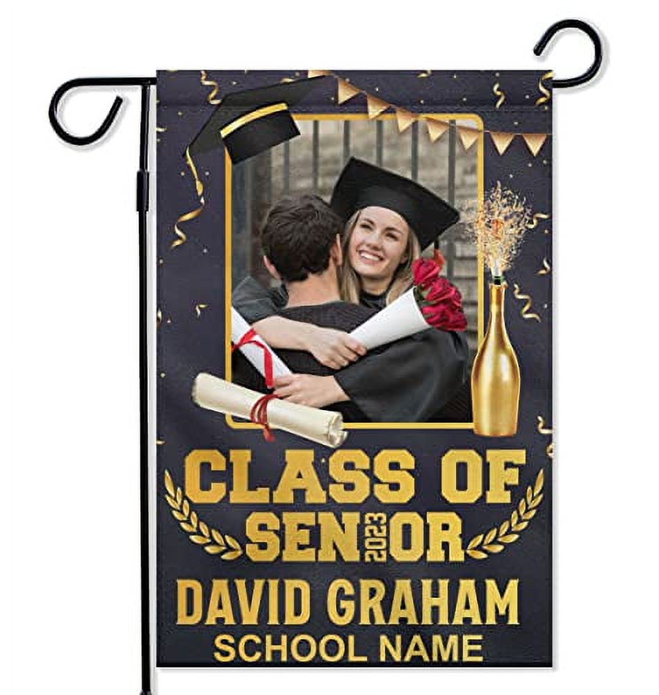 Graduation Garden Flag Advanced Class of 2024 Flag Custom Name ...