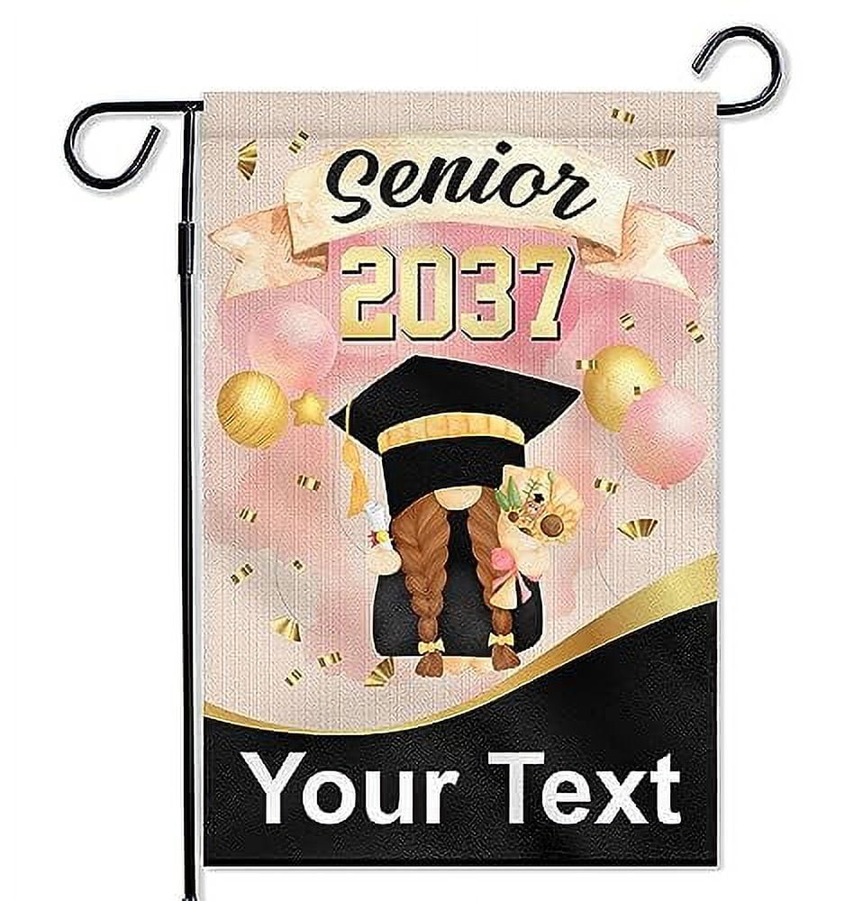 Graduation Garden Flag Advanced Class of 2024 Flag Custom Name ...