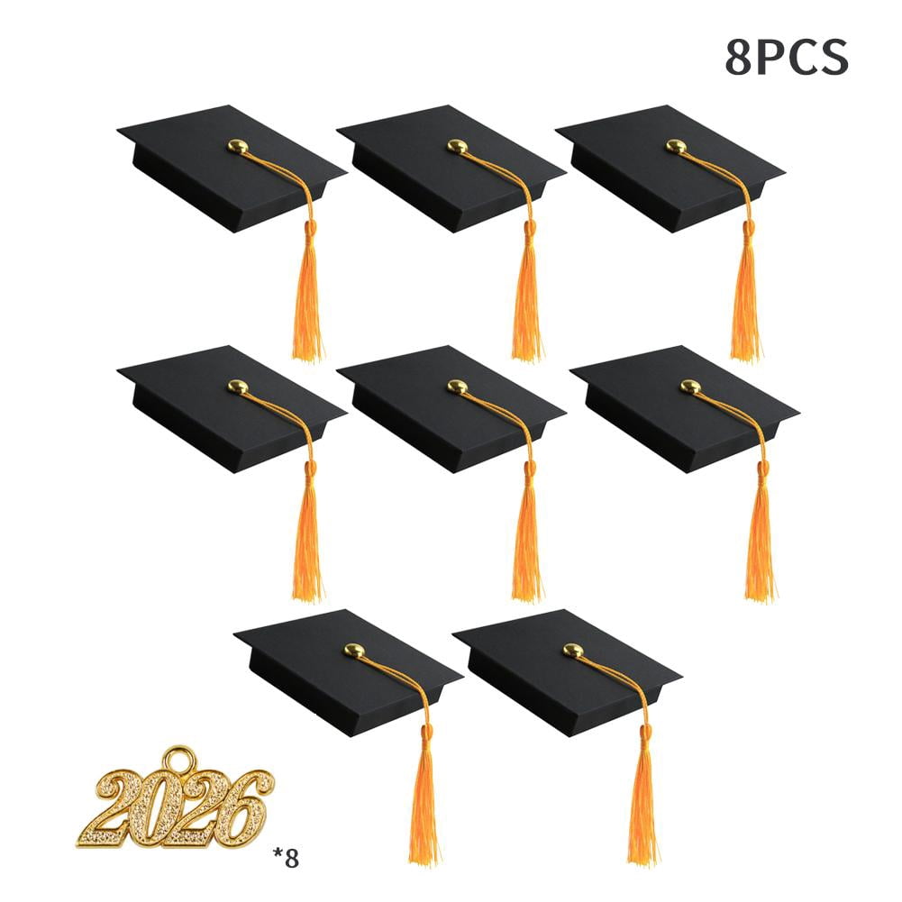 Graduation * Gift Box Set for Class of 2026 – Black & Gold Jewelry ...