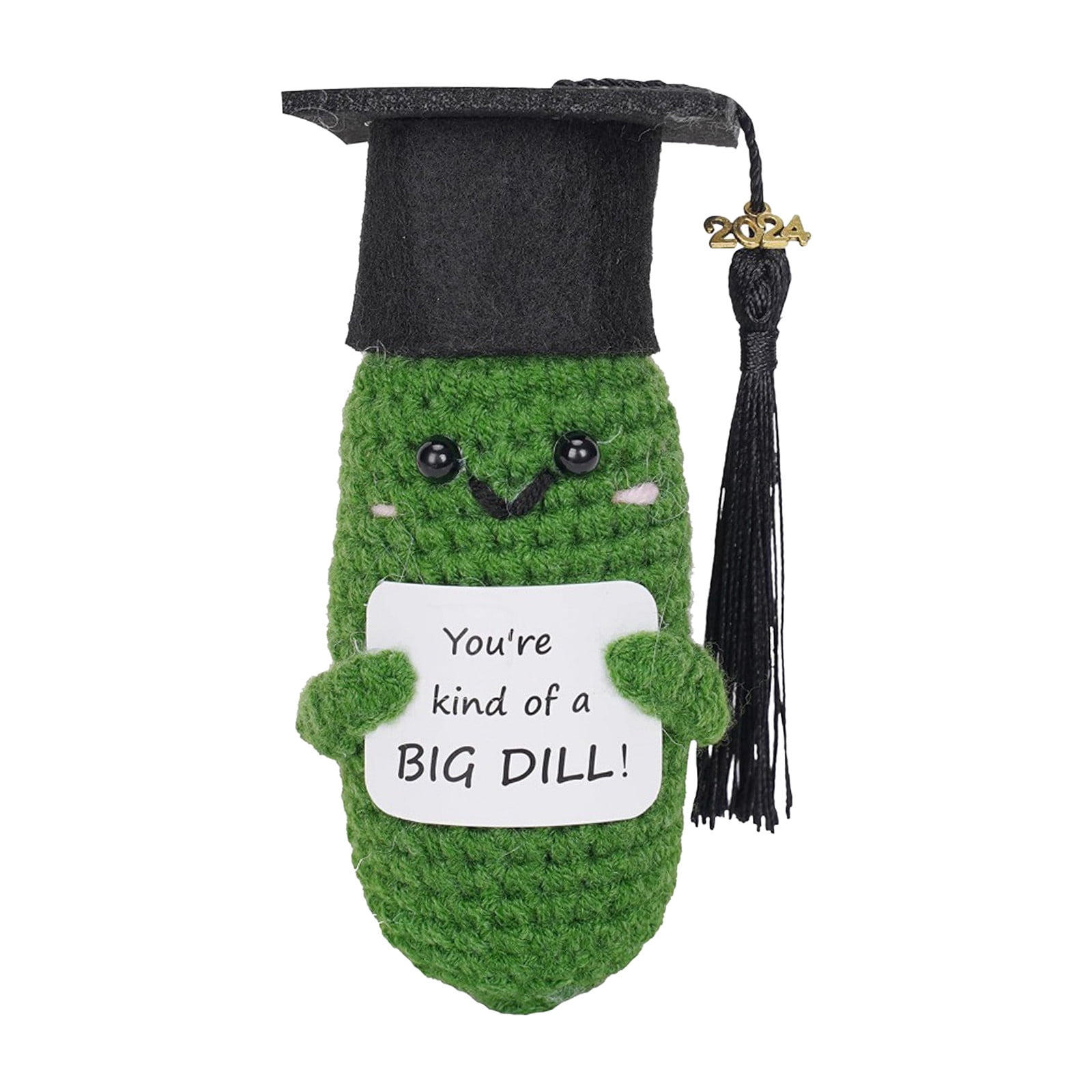 Graduation Gift Emotional Support Graduation Hat Cute Pickle ...