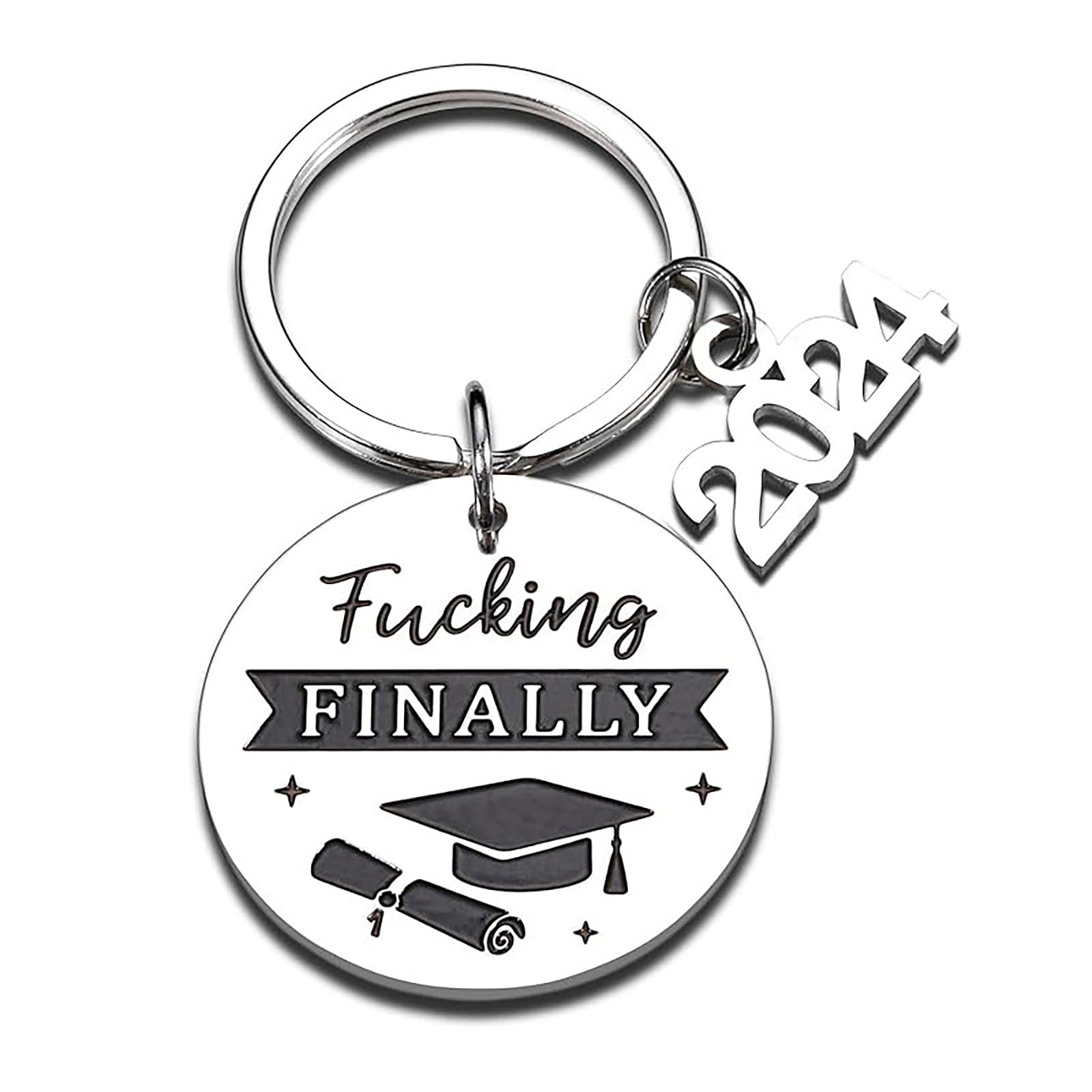 Graduation Gift Class of 2025 Engraved Keychain Graduation Decorations ...