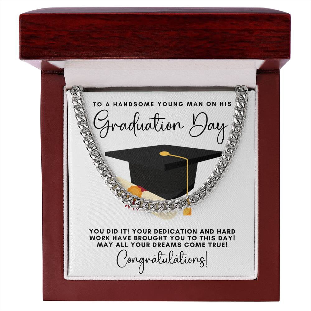 Graduation Gift Necklace, Graduation Gift for Him, College Graduation ...