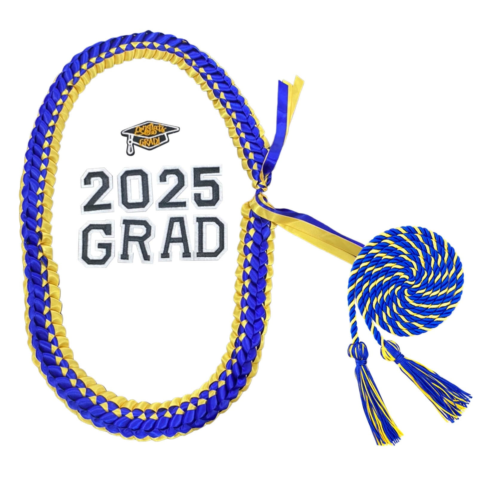 Graduation Gift Wreath Ribbon Set, Handmade Weaving Ribbon, 24-inch ...