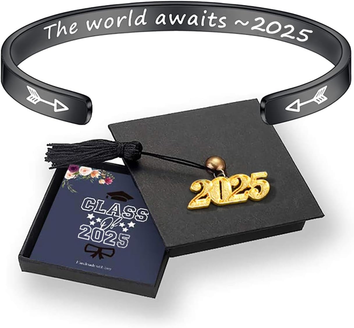 Graduation Gifts For Her Him 2025, Inspirational Graduation Bracelets ...
