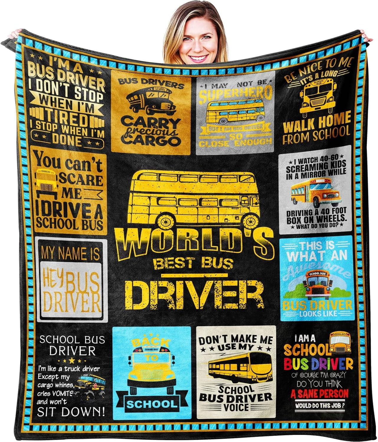 Graduation Gifts Blanket - 2024 Graduation Gifts for Her Him ...