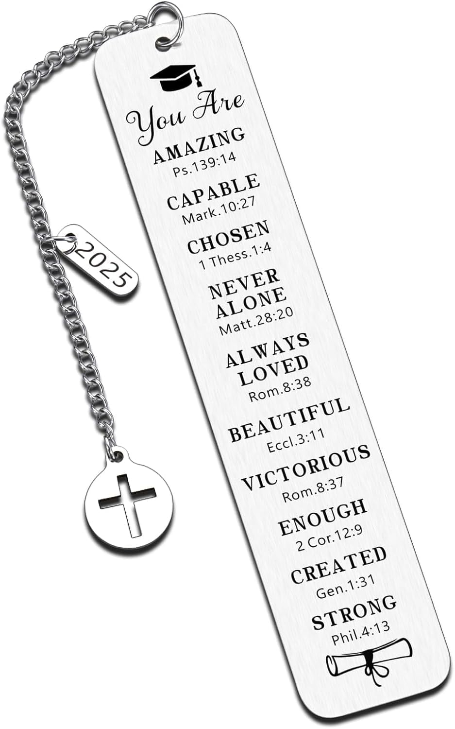Graduation Gifts for Him Her Class of 2025 Inspirational Bookmark ...