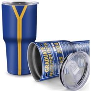 Senior 2024 class Of Graduation cap Image 20 Oz Tumbler coffee Cup ...