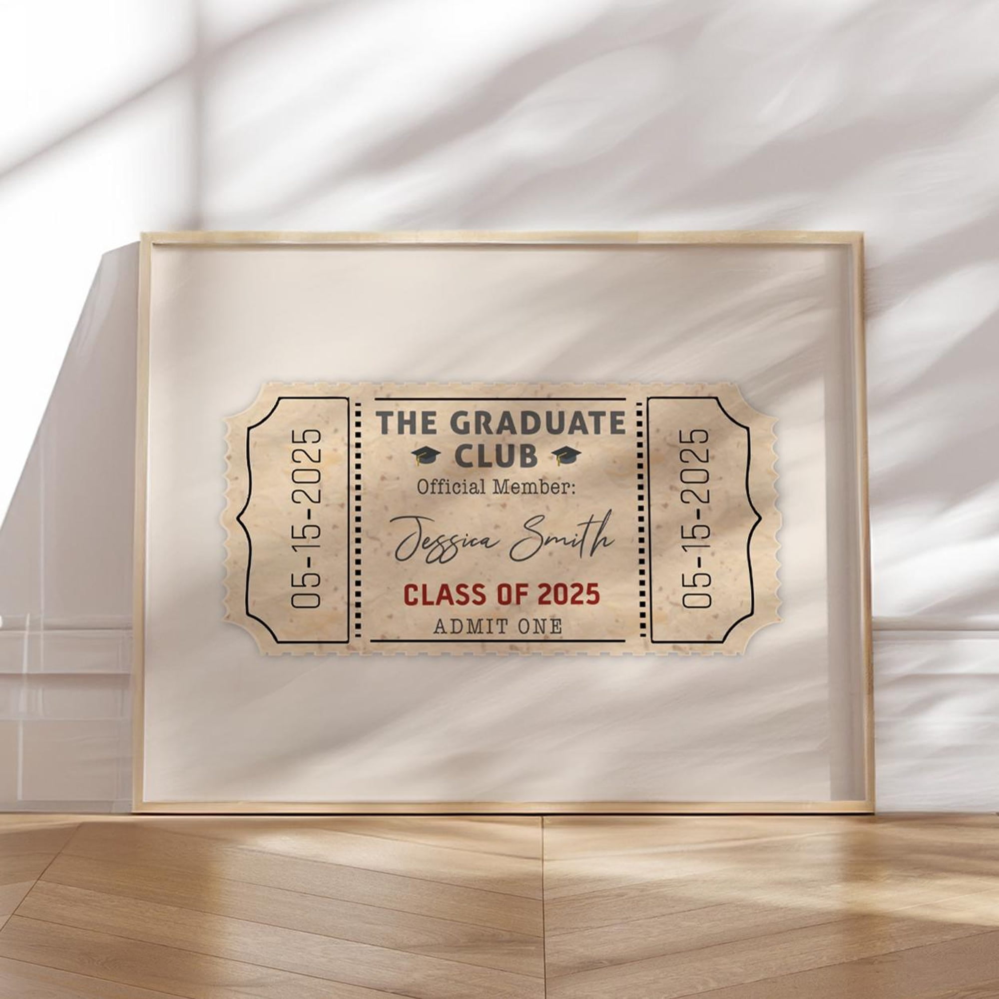 Graduation Gifts Graduation Wall Art Print Keepsake Unique Graduation ...