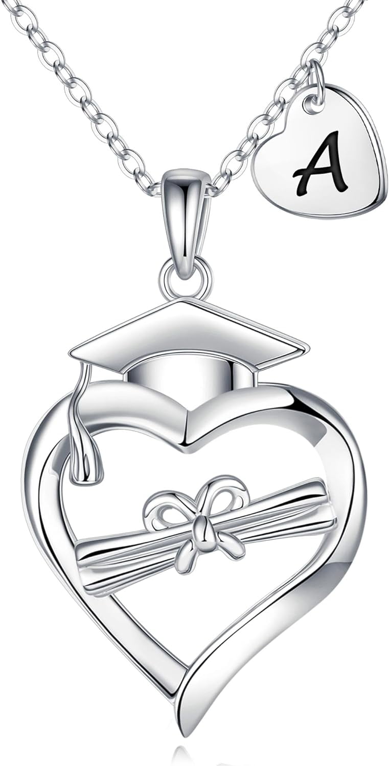 Graduation Gifts for Her, S925 Sterling Silver Graduation Necklace ...