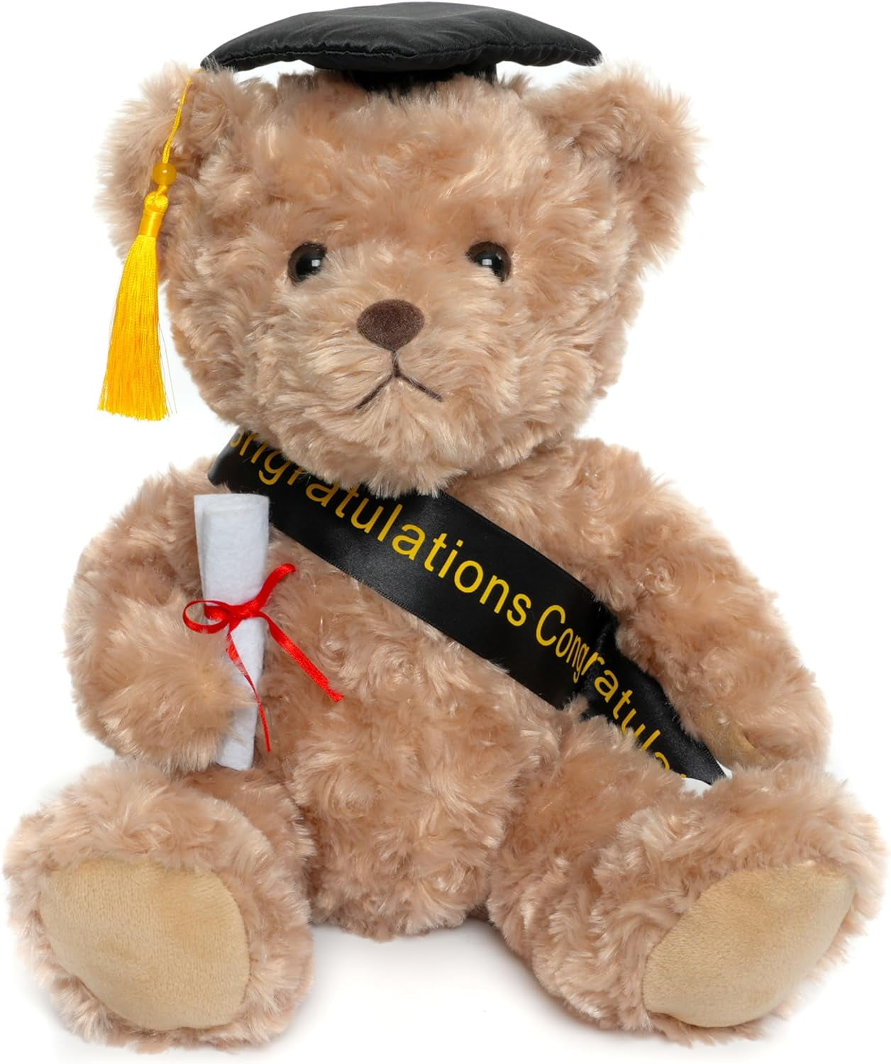 Graduation Gifts Teddy Bear Stuffed Animal Plush Toy with Doctoral Tam ...
