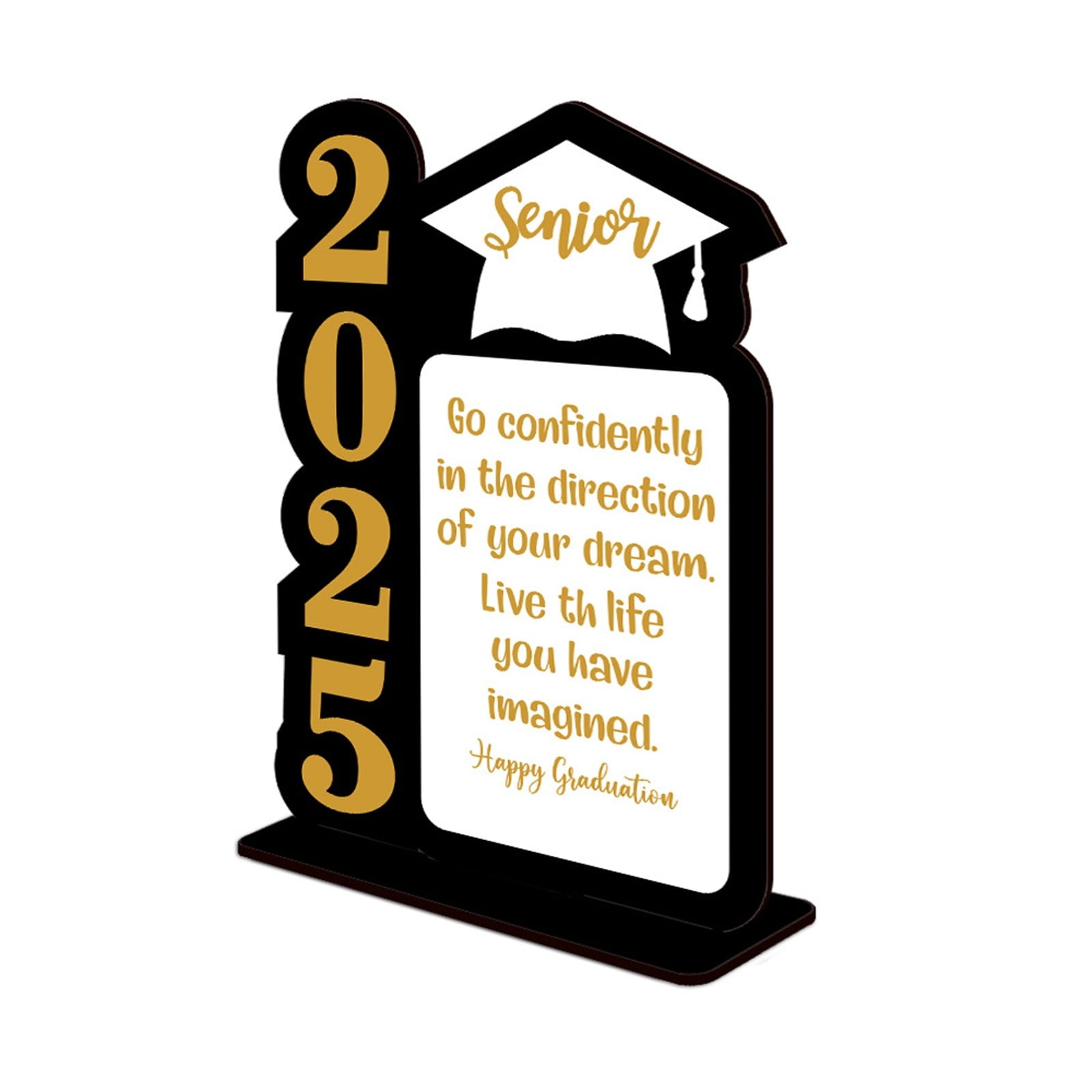 Graduation Gifts: Wooden Tabletop Decorations - Photo Frame ...