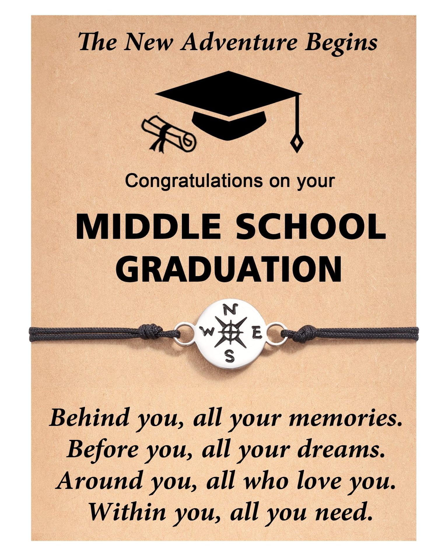 Graduation Gifts for Her Compass Arrow Bracelet Class of 2024 College ...