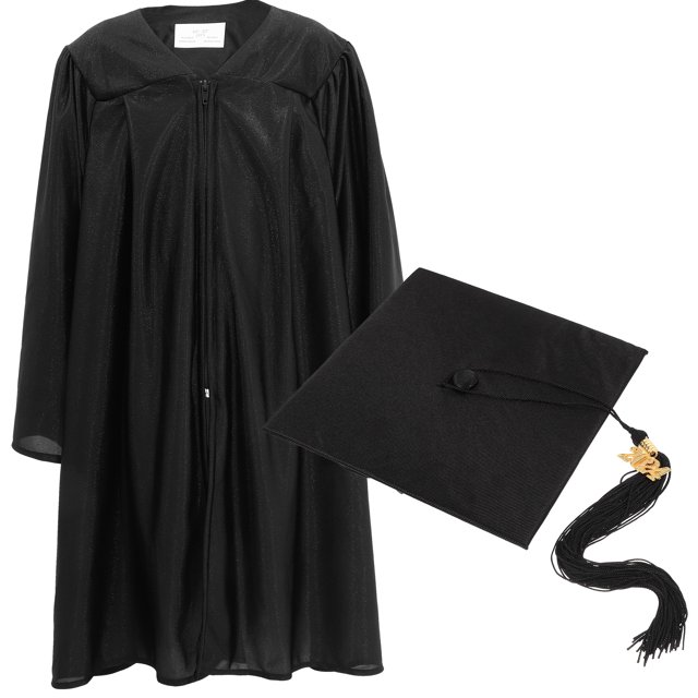 Eease Zip Closure Elementary Graduation Polyester Gown Hat Caps and ...