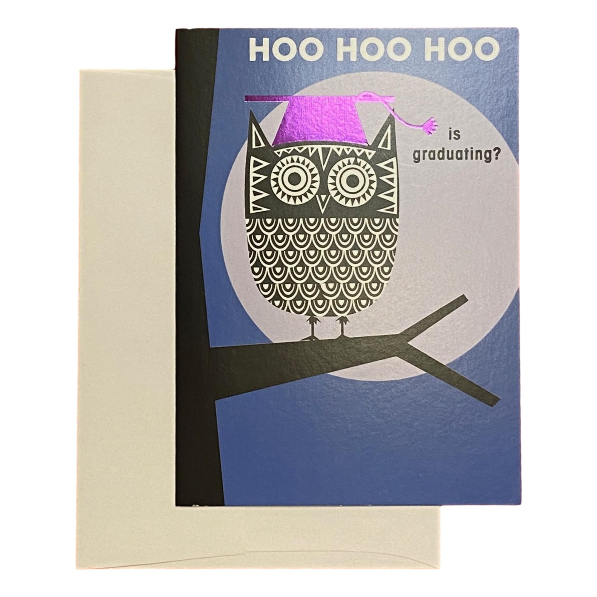 Graduation Greeting Card for Loved Ones, Family and Friends - Hoo Hoo ...