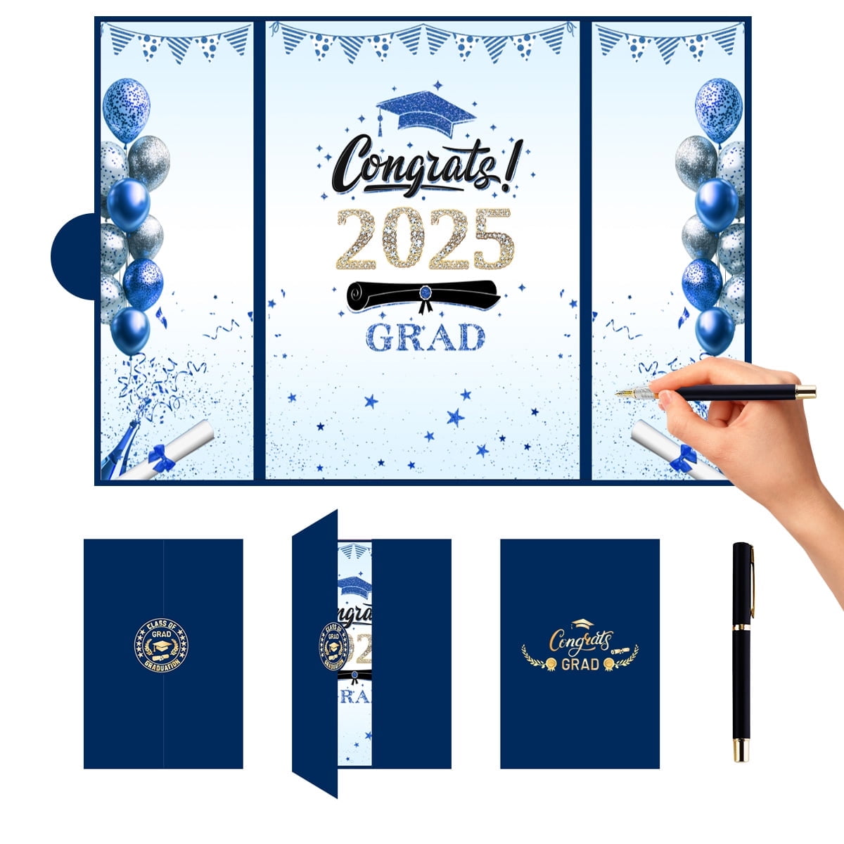 Graduation Guest Book Graduation Sign in Book Gift with Pen Graduation ...