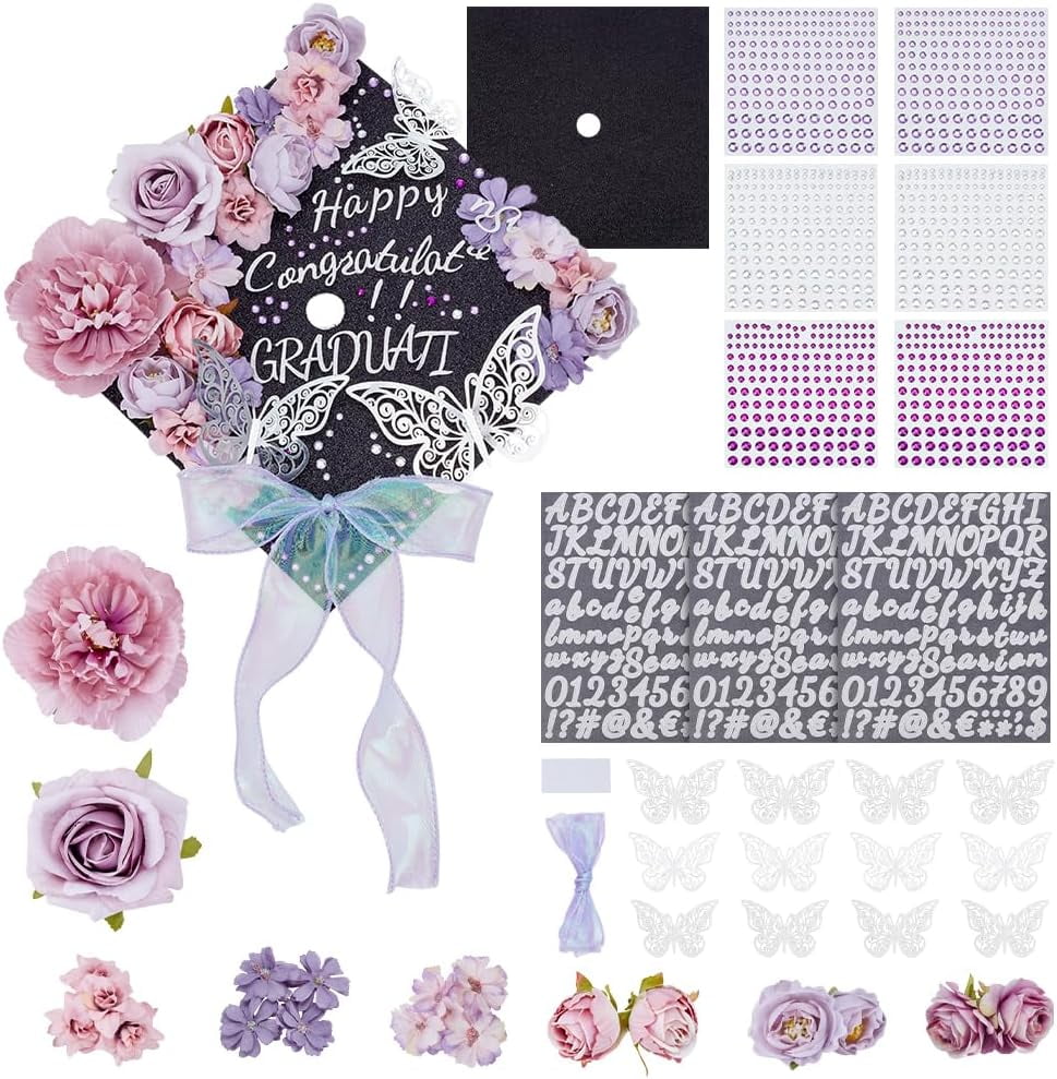 Graduation Hat Decoration Set Hat Decorations for Graduation - Walmart.com