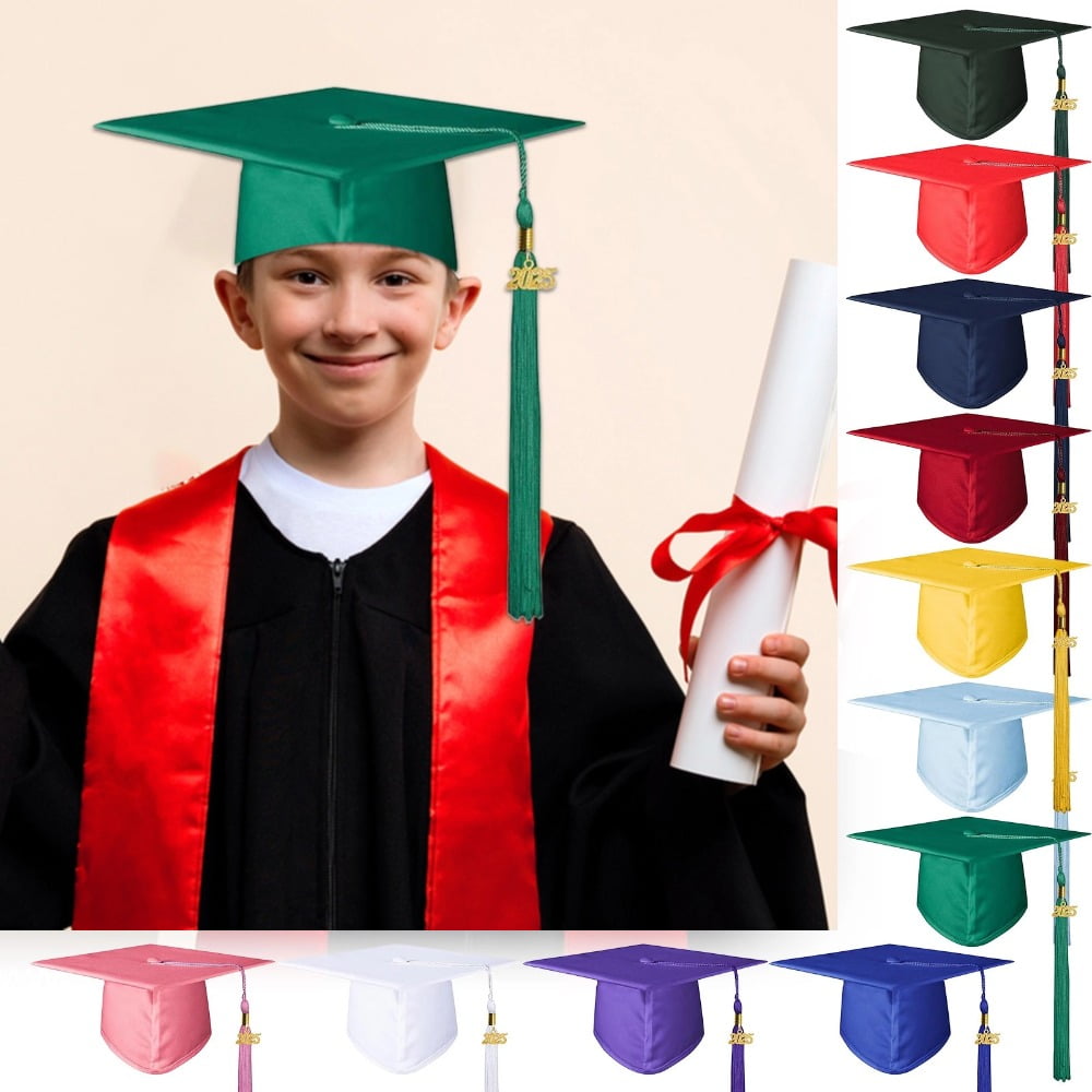 Graduation Hat Graduation Cap with 2025 Tassel, Unisex Adult Graduation ...