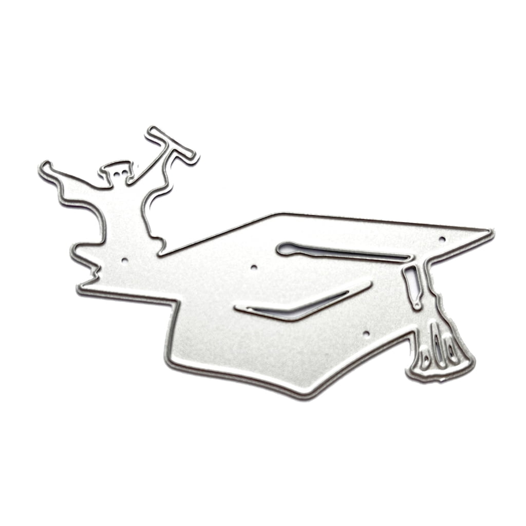 Metal Die Cuts Graduation Hat Embossing Stencil Cutting Dies for Card ...