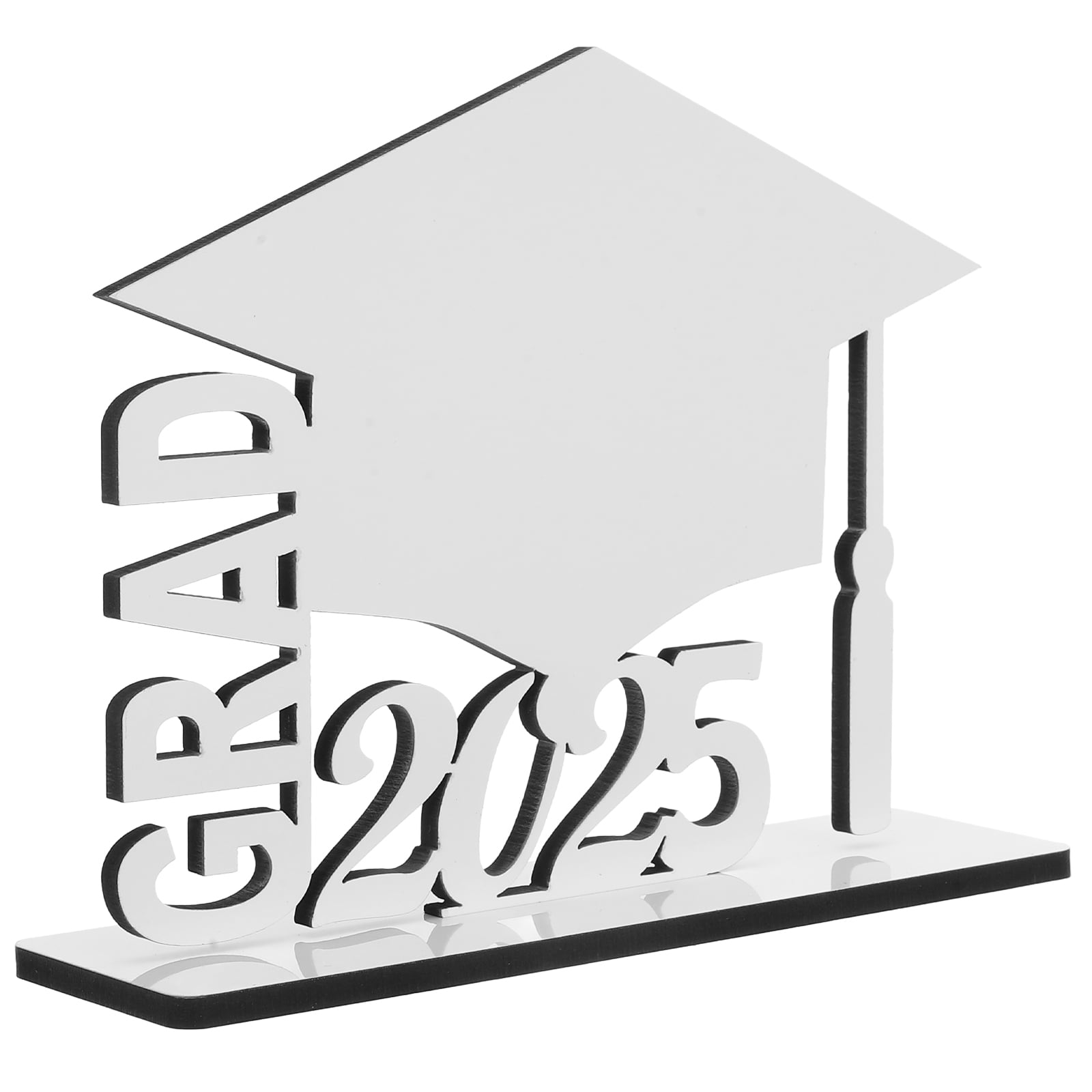 Graduation Hat Shaped Wooden Sublimation Blank Frame Heat Transfer 2025 ...