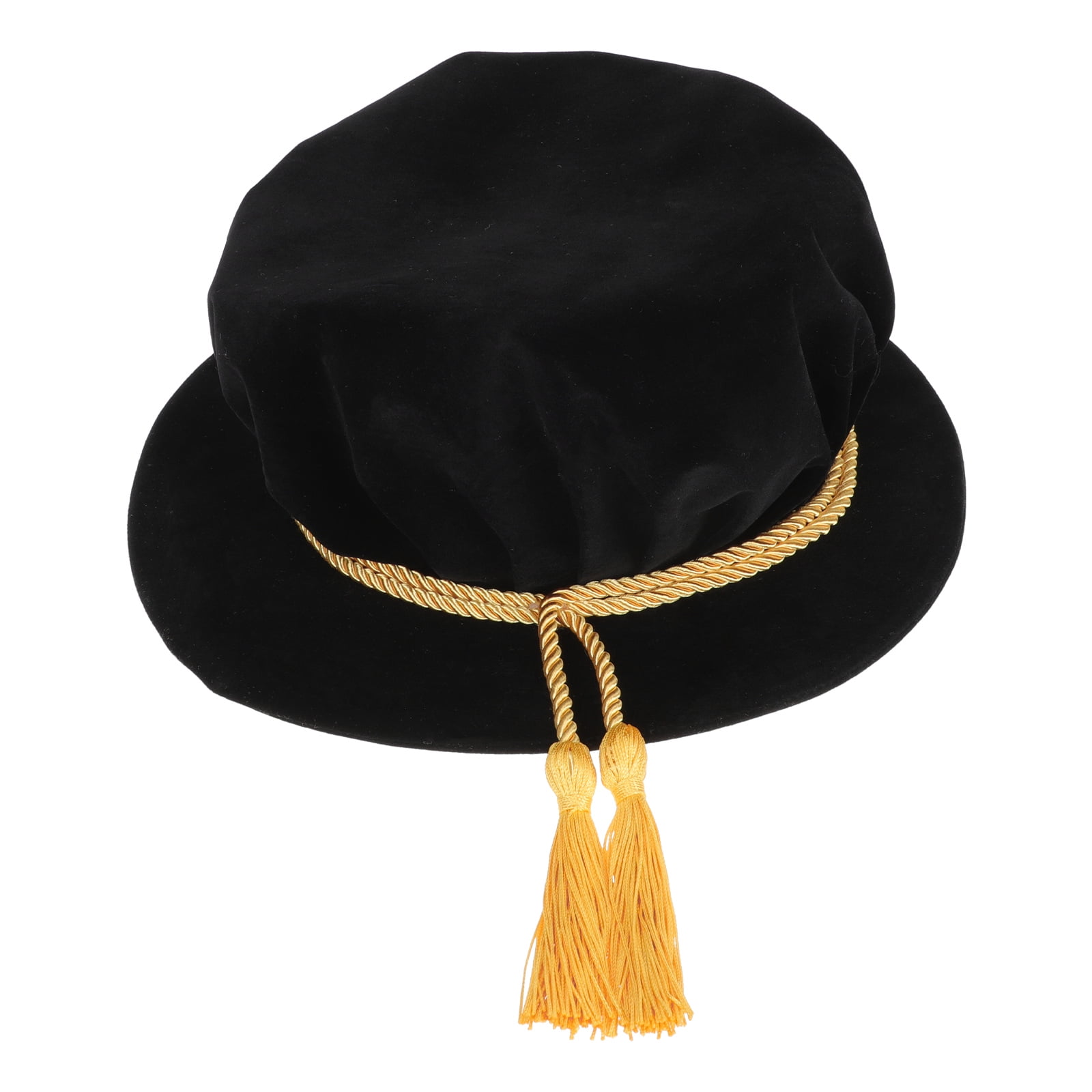 Graduation Hat Simple Ceremony Doctor Tam Exquisite Fringe Adult Cap ...