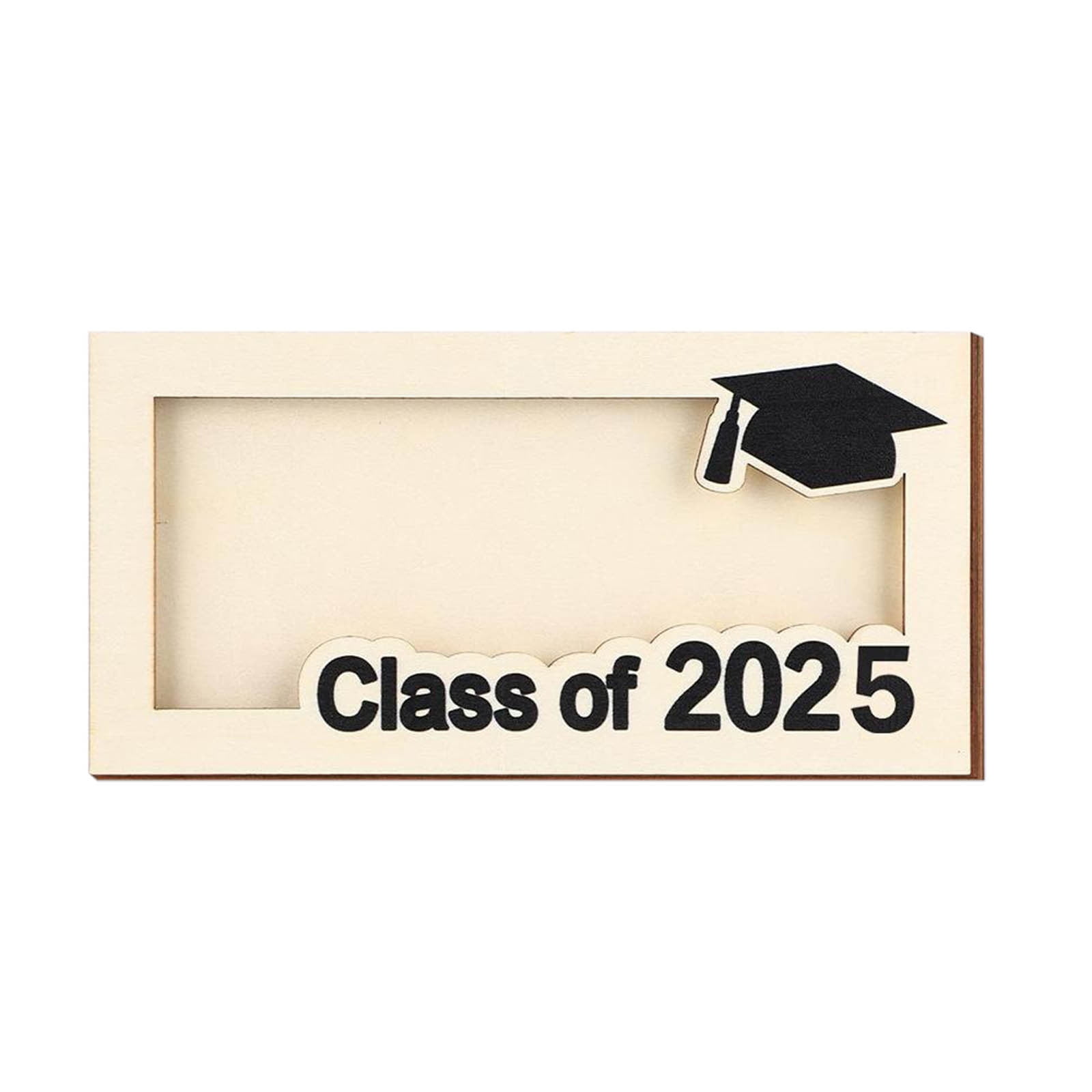 Graduation Holder Wooden Graduation Card Holder Class Of 2026 Senior ...
