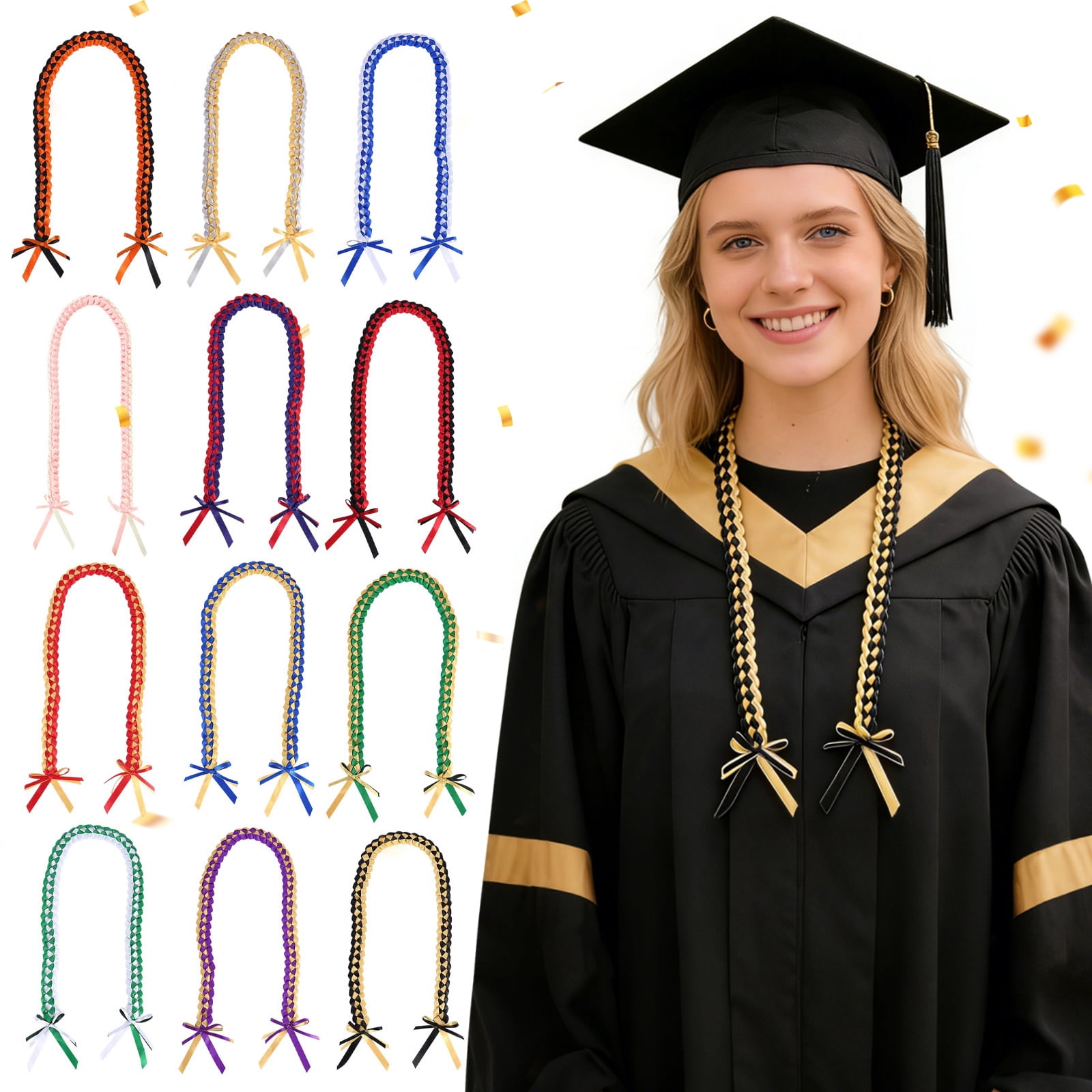 Graduation Honor Cord Braided Design Academic Achievement Recognition ...