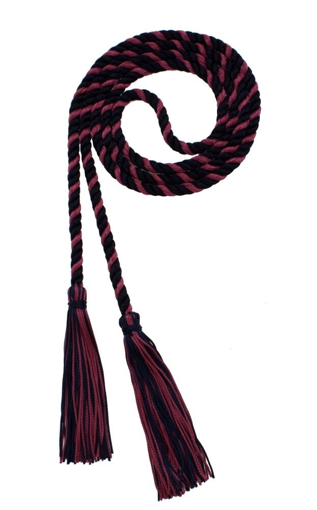 Graduation Honor Cord - NAVY / MAROON - Every School Color Available ...