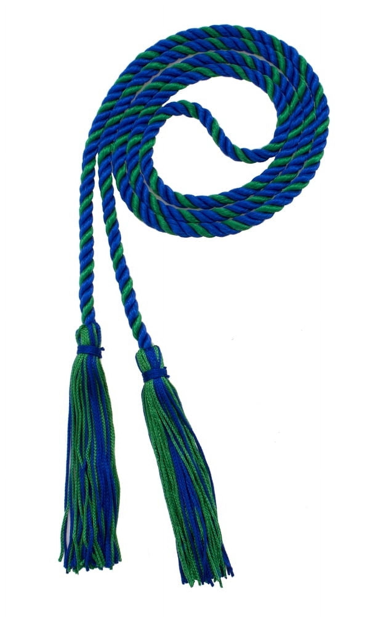 Graduation Honor Cord - ROYAL / KELLY - Every School Color Available ...