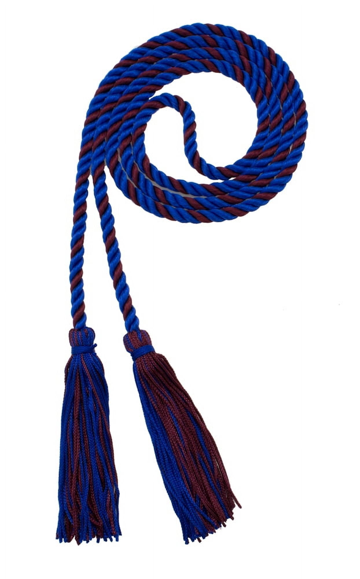 Graduation Honor Cord - ROYAL / MAROON - Every School Color Available ...