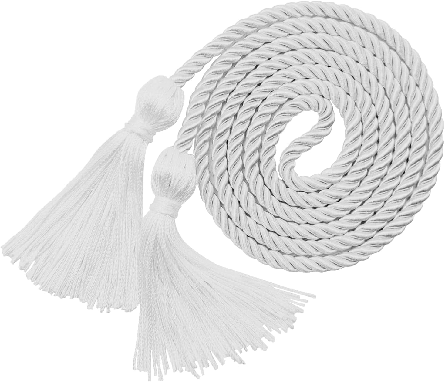 Graduation Honor Cords White Graduation Cords, 67" Long for Graduation ...