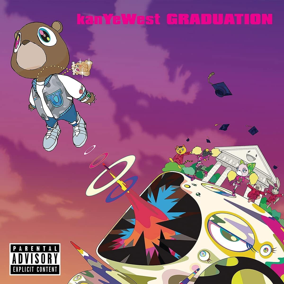 Graduation - Kanye West - Hip-Hop/Rap Album Cover POSTER - Walmart.com