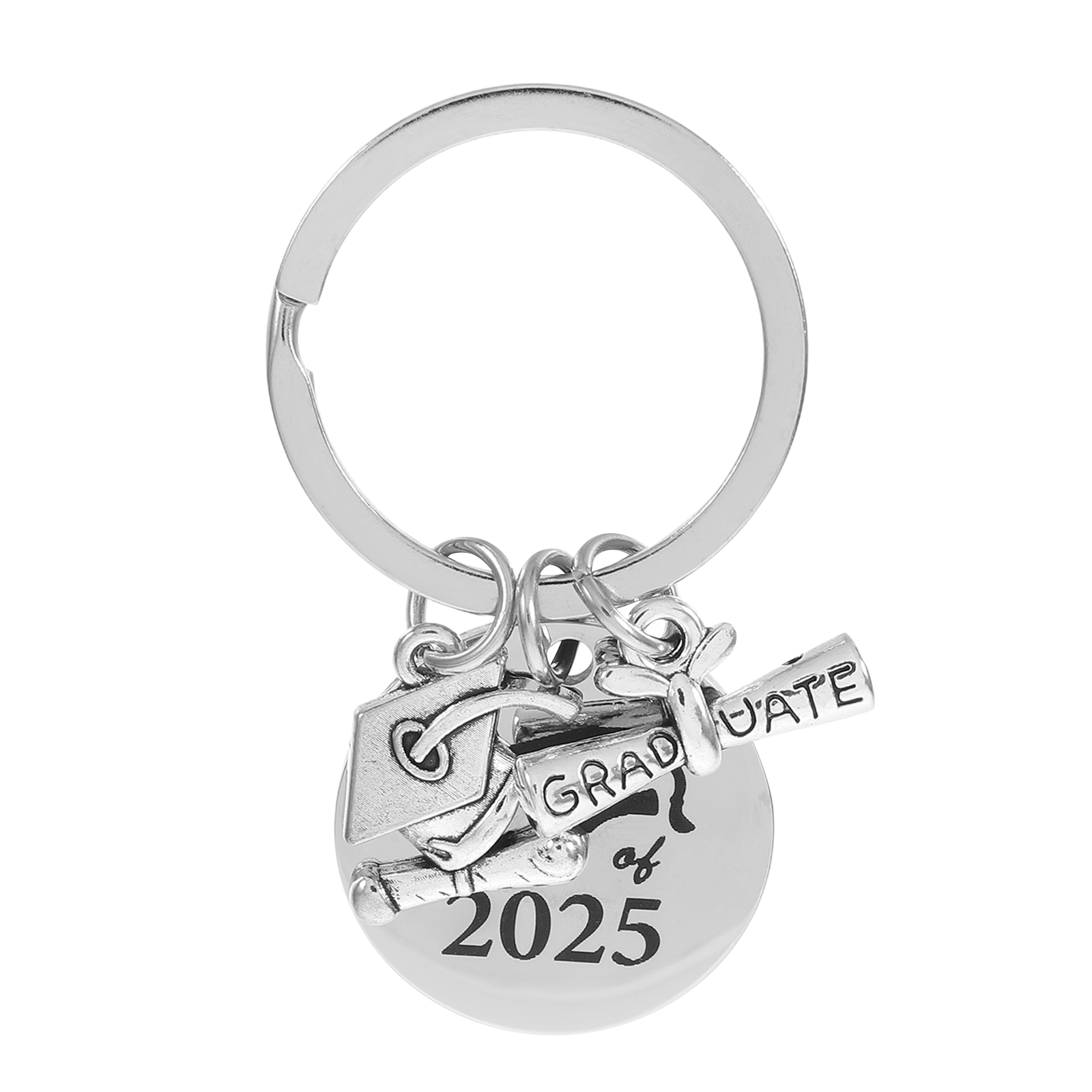 Graduation Keychain Gift Graduate Stainless Steel Key Chain Bulk ...