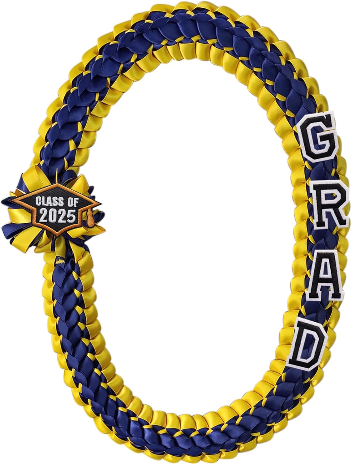 Graduation Leis 2025 Graduation Ribbon Lei Double Braided Necklace ...