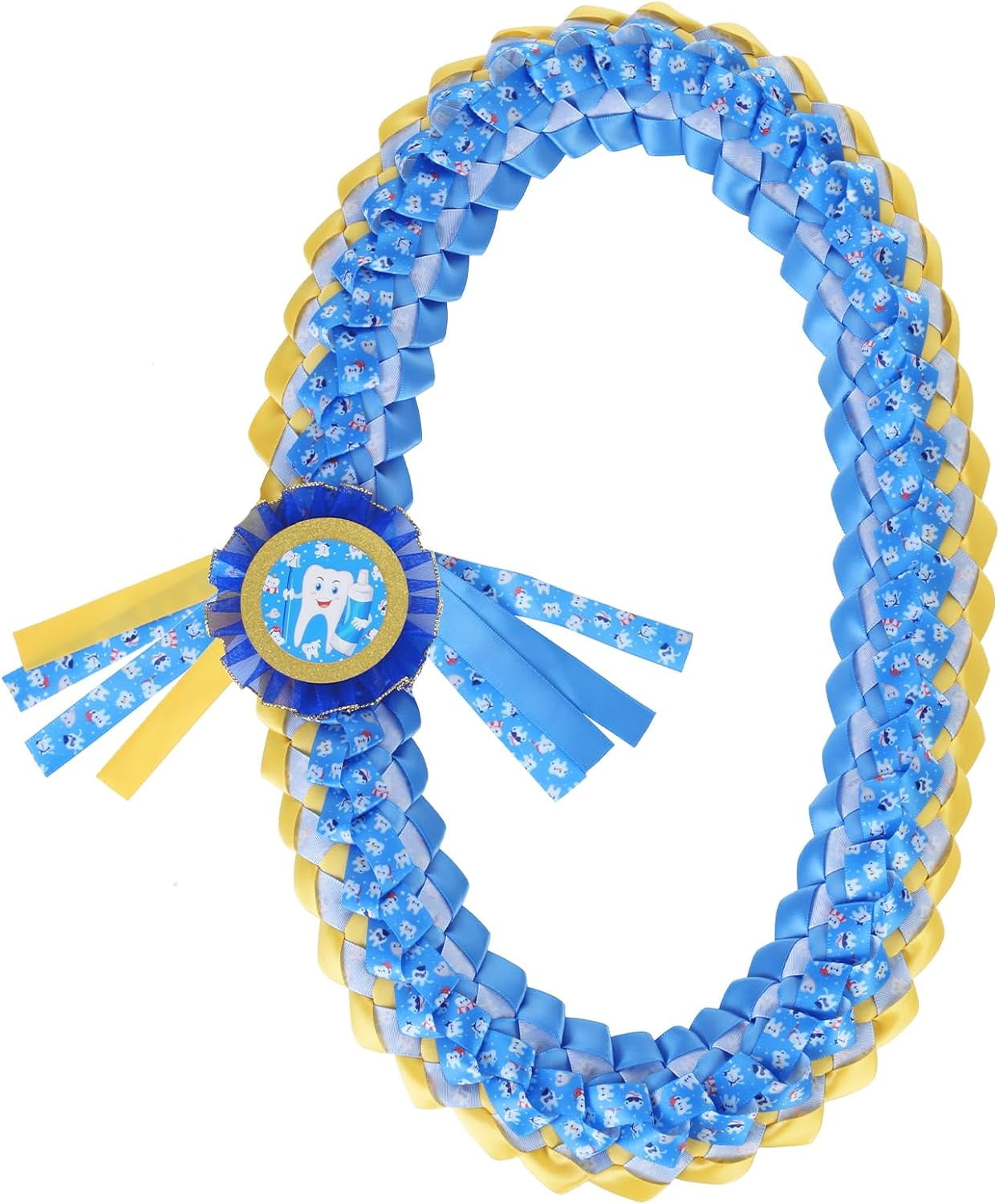 Graduation Leis Dental, 2024 Senior Night Dental Graduation Ribbon Lei ...