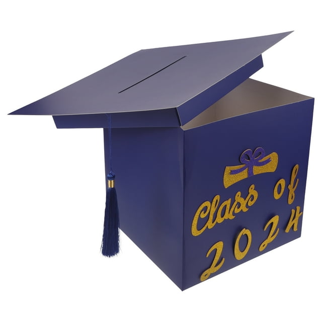 Graduation Message Box Gift Card Card Boxes for Parties Graduation ...