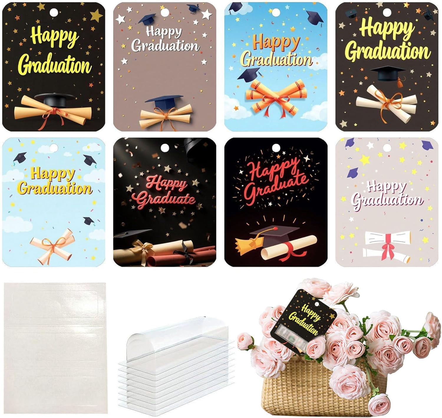 Graduation Money Holder Wallet - Stylish Cash Gift Card Storage for ...