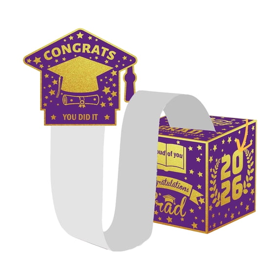 Graduation Money Pull Box 2026 Congrats Grad You Did It Surprise Gift ...