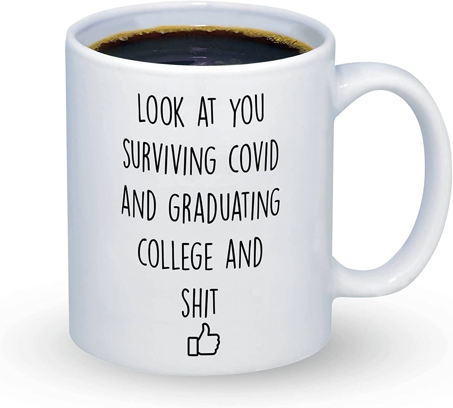 Graduation Mugs Funny For Him, Look At You Graduating And Sh t Cup ...
