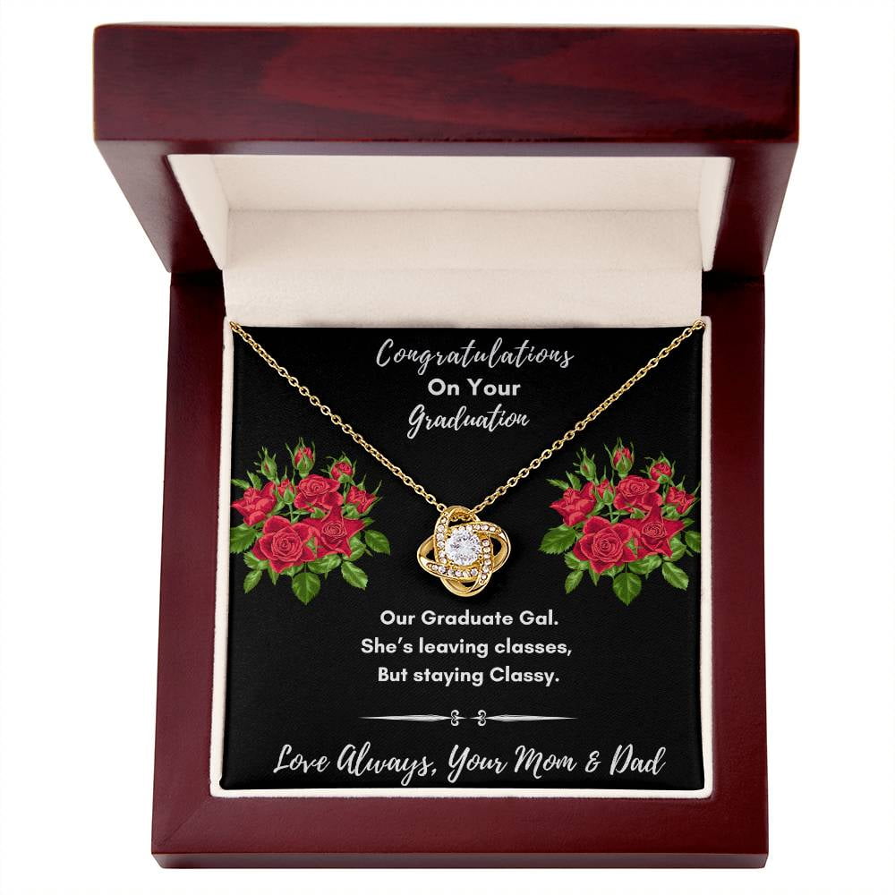 Graduation Necklace From Mom And Dad - Congratulations On Your ...