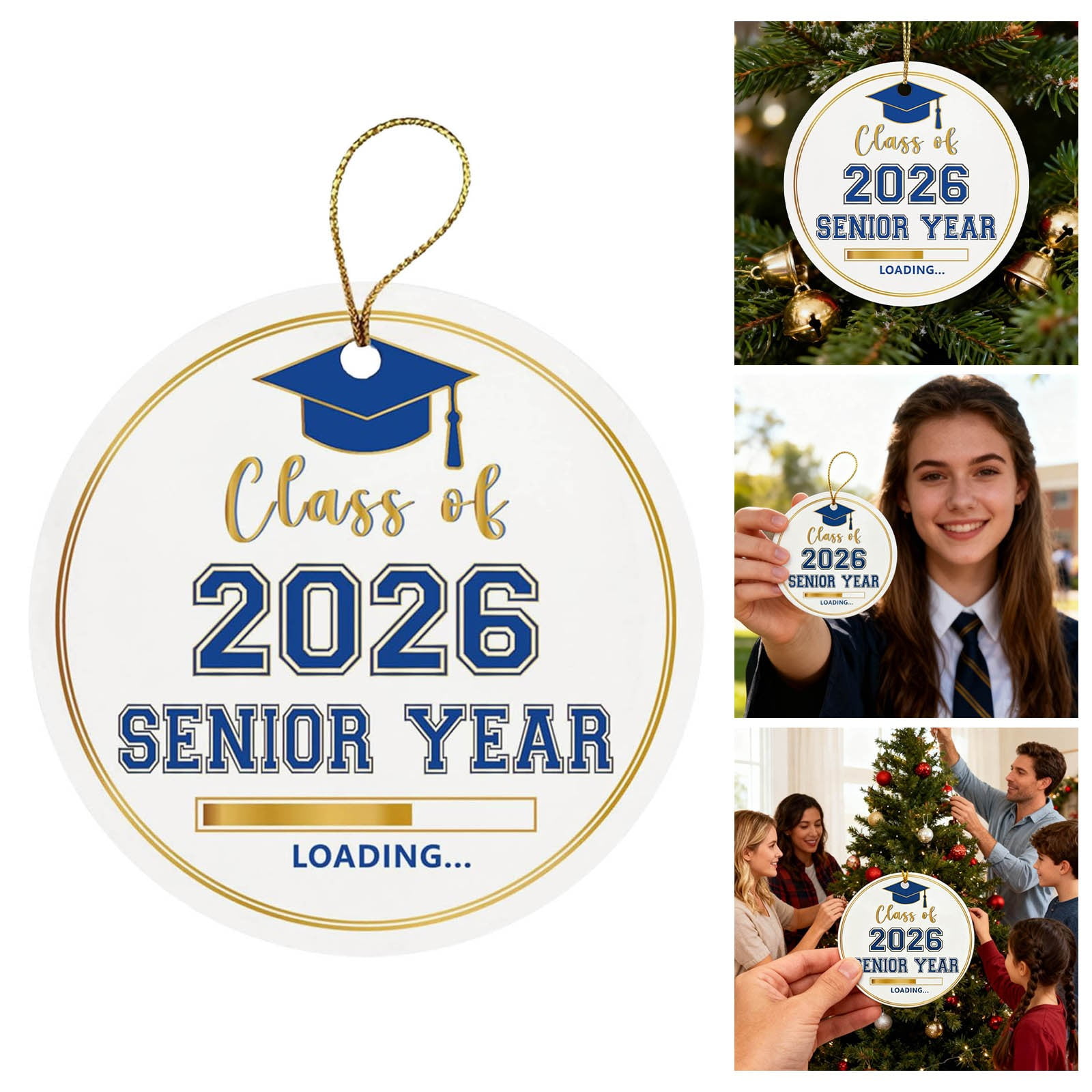 Graduation Ornaments 2026 - Graduation Christmas Ornament - Class of ...