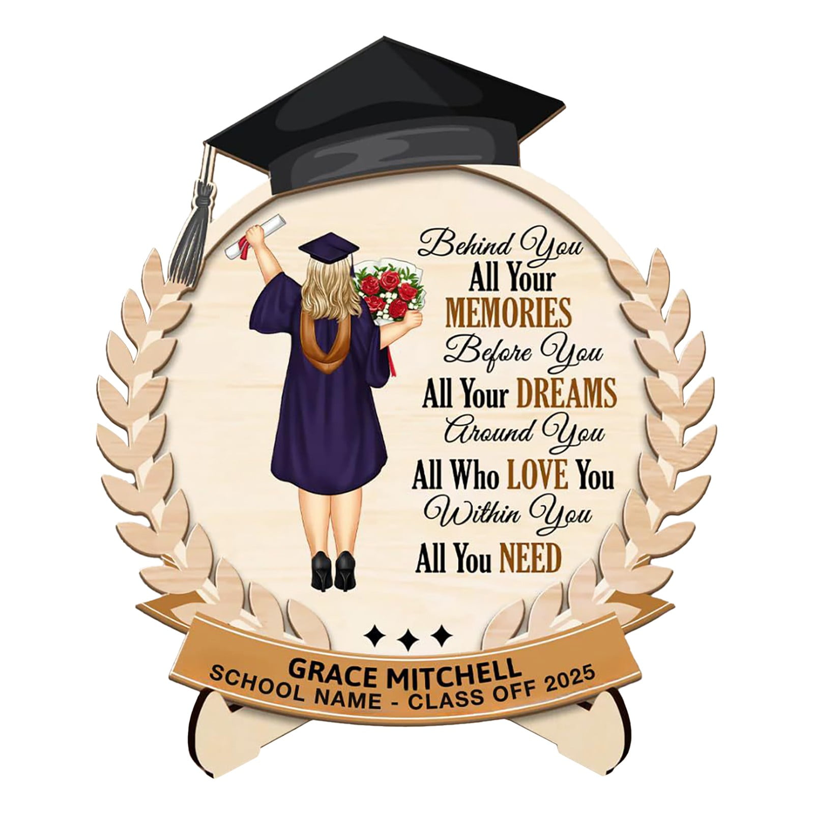 Graduation Ornaments Class of 2025Graduation Season Decorations ...