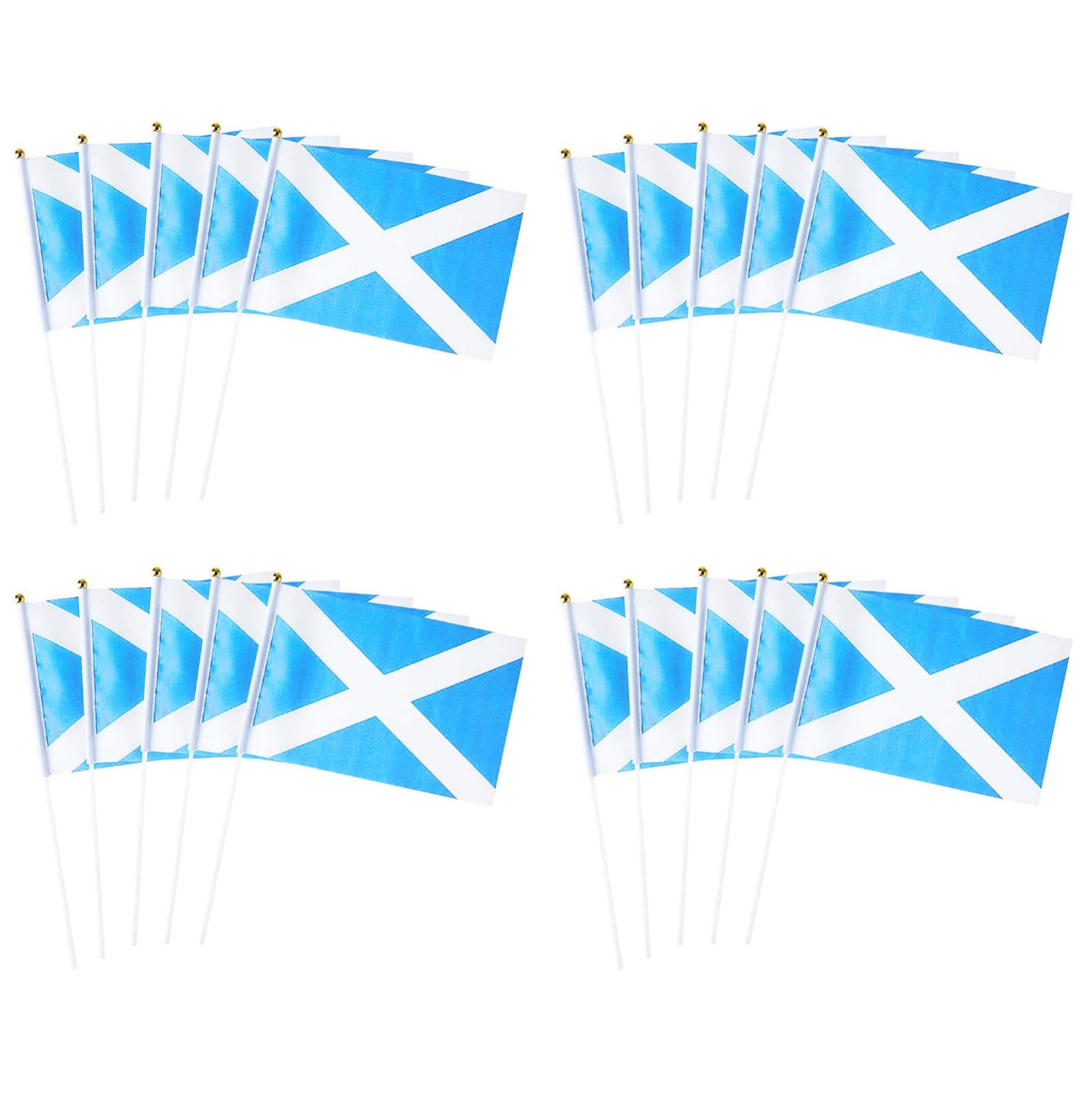 Graduation Ornaments ,Scotland Hand-Waved Flag 14*21Cm 20Pc,20*Scottish ...